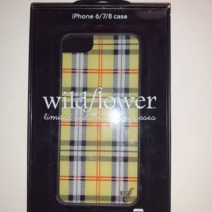 Wildflowers | Accessories | Yellow Plaid Wildflower Case | Poshmark